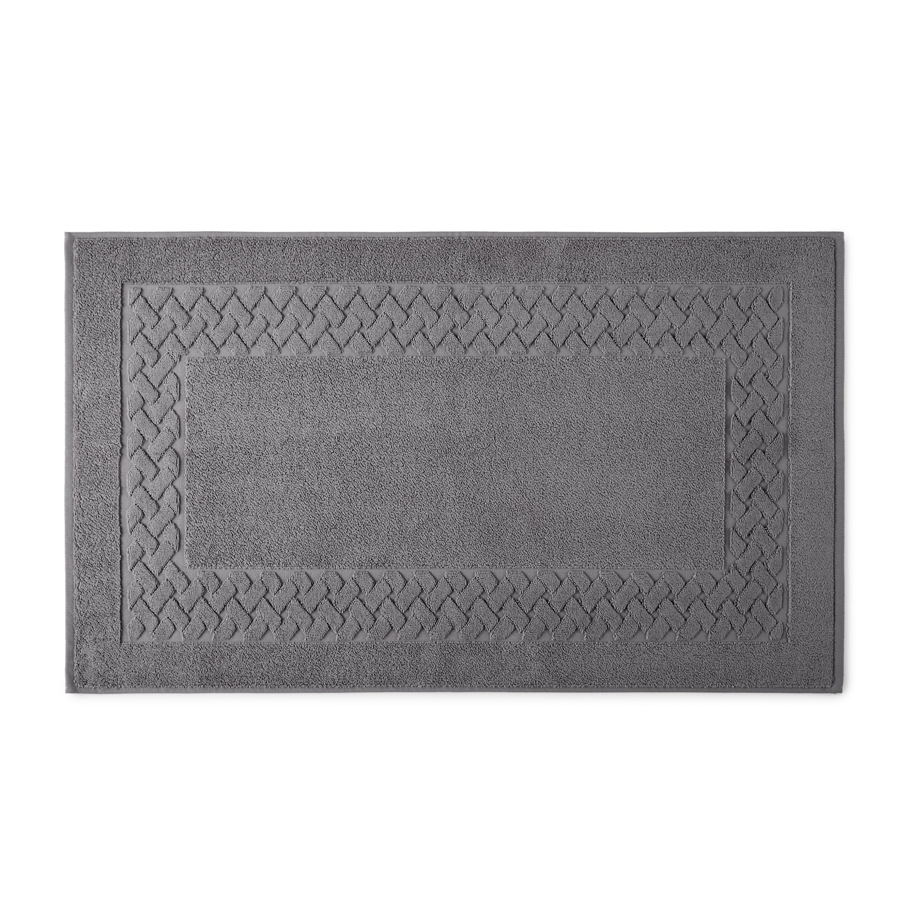 Amalfi Bath Mat Steel Grey 19x31 – Lili Alessandra