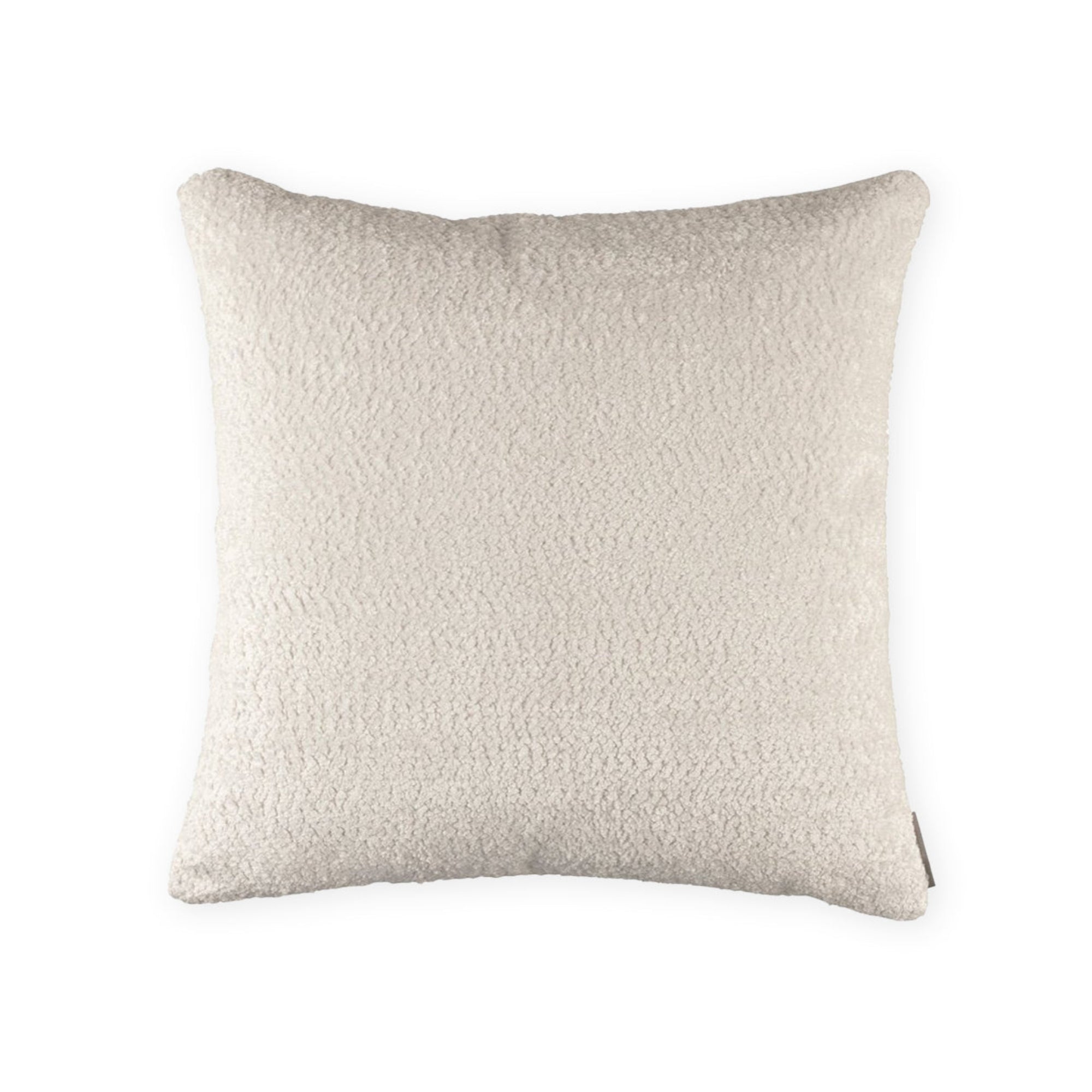 Zoey Oyster Large Square Pillow (24x24) by Lili Alessandra