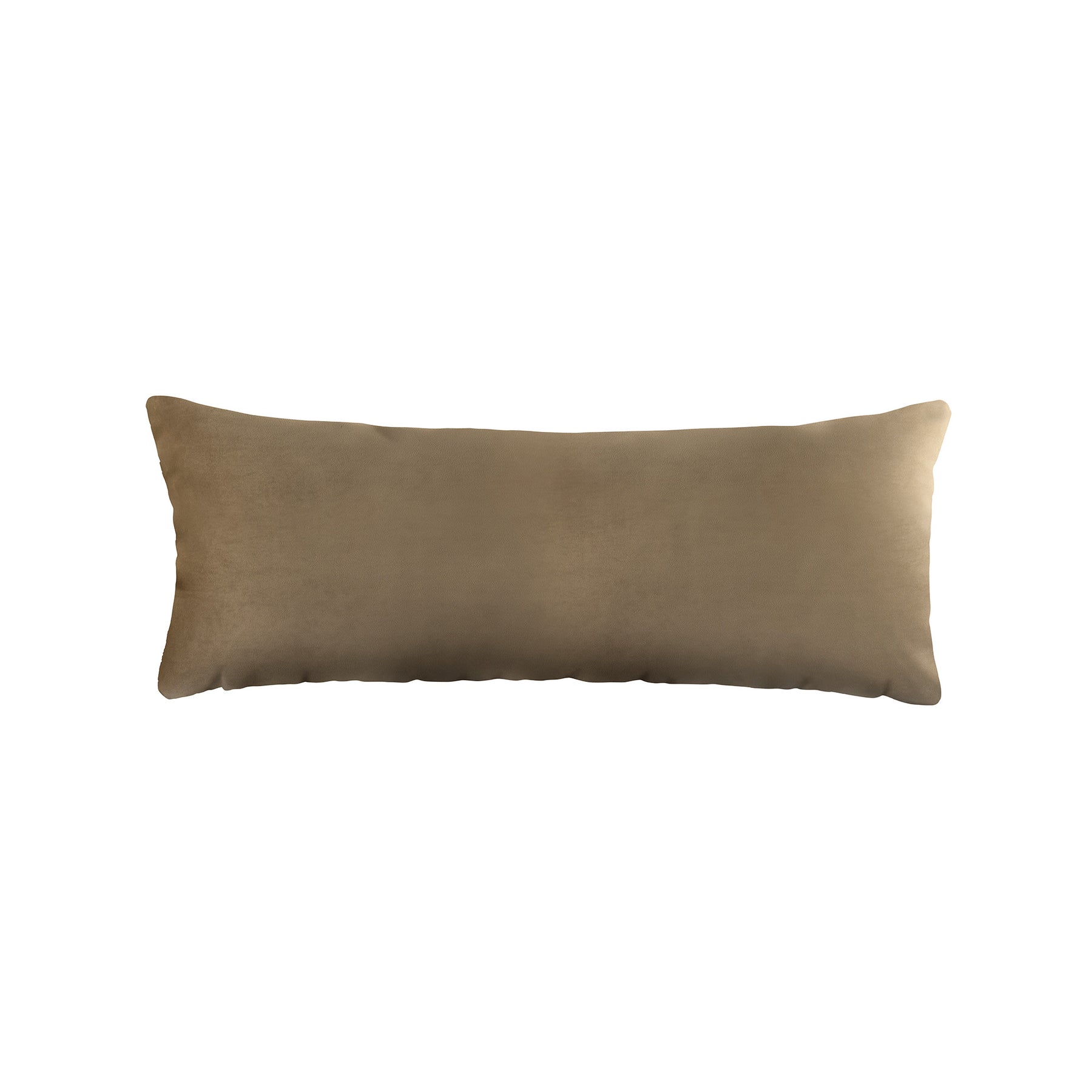 Vivid Beige Long Rectangle Pillow (18x46) by Lili Alessandra